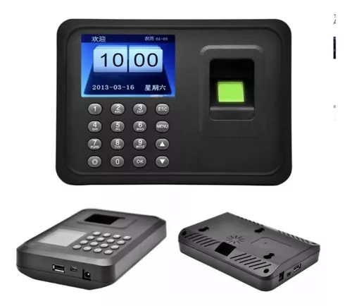 Reloj de huella de asistencia, modelo KQJ-A6, Seisa