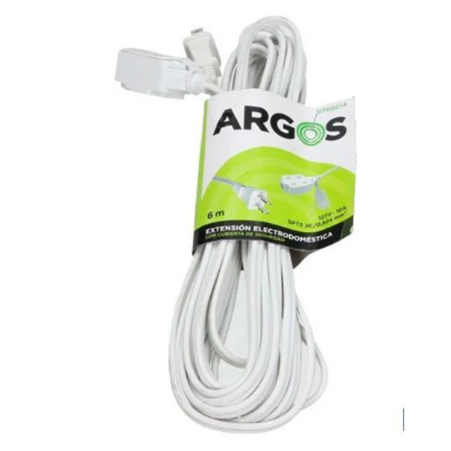 Extension Electrica de 6 Mts Argos